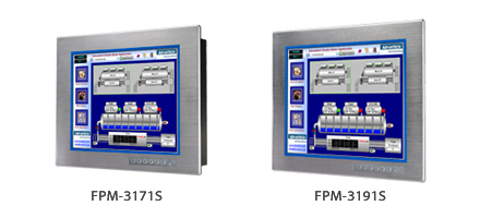 Advantech's New Range of 15", 17" and 19" Stainless
